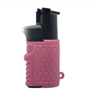 LIGHT EM UP – PEPPER SPRAY FLASHLIGHT COMBO WITH KEY RING