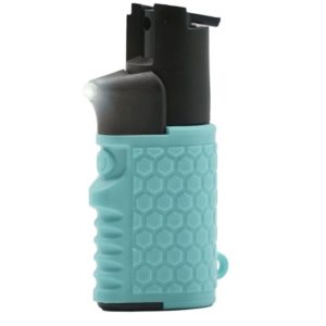 LIGHT EM UP – PEPPER SPRAY FLASHLIGHT COMBO WITH KEY RING